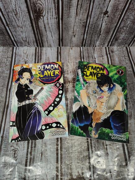 Other | Demon Slayer Kimetsu No Yaiba Vol 6 Vol 7 By Koyoharu Gotouge ...